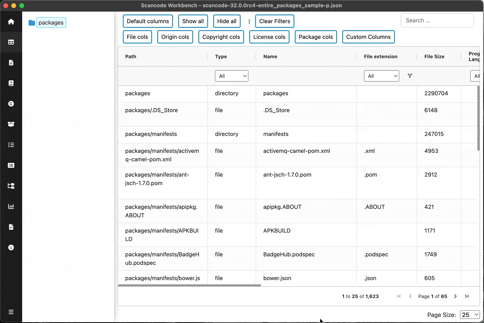 Look Up Your Scan Information ScanCode Workbench Documentation Look Up Your Scan Information ScanCode Workbench Documentation